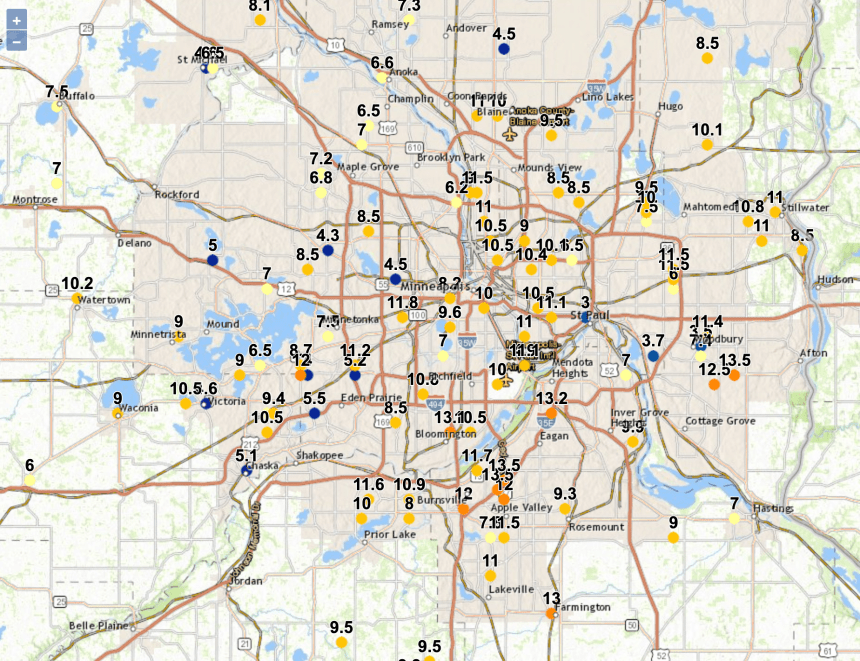 Storm winds down after dumping huge snow totals on Twin Cities - Bring ...
