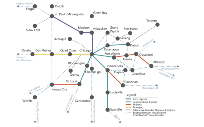 FRA releases Midwest rail plan, including Twin Cities 'core express ...