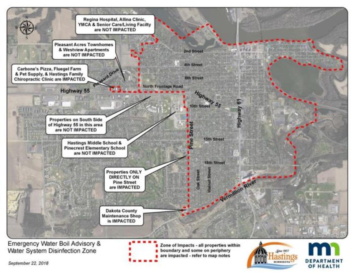 Hastings, MN under boil water advisory - Bring Me The News