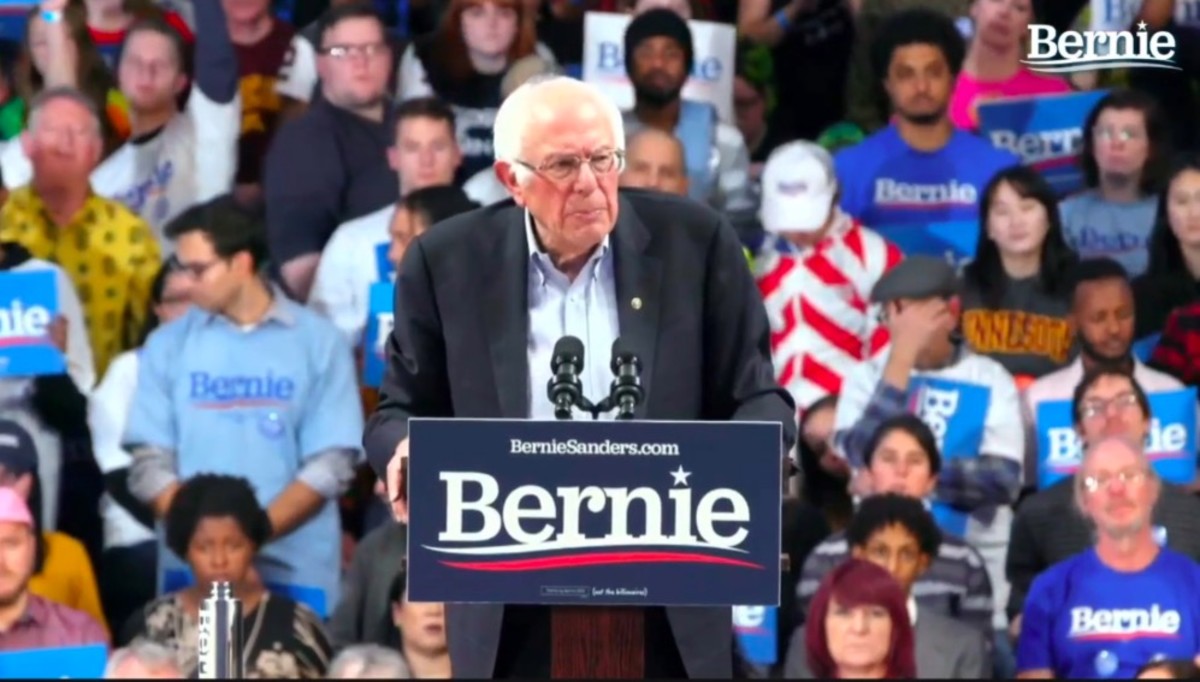 What did Bernie Sanders say at his Minneapolis rally? - Bring Me The News