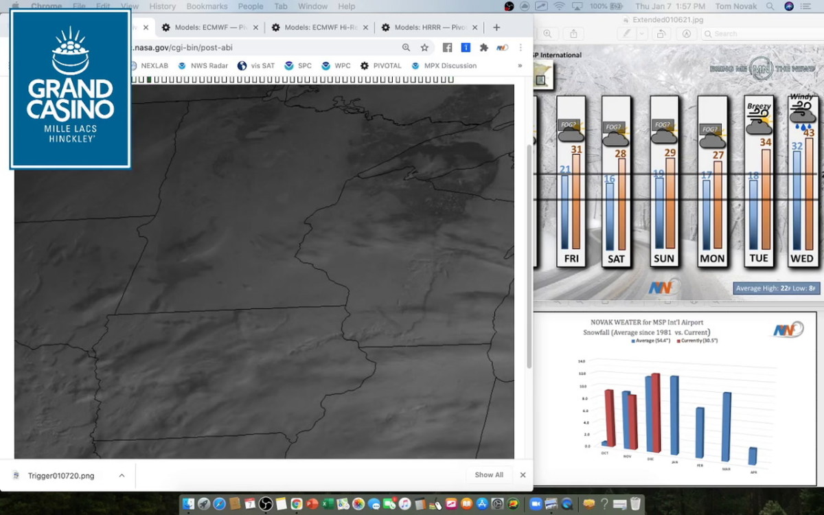 Jan. 7 Novak Weather: Big changes next week - Bring Me The News