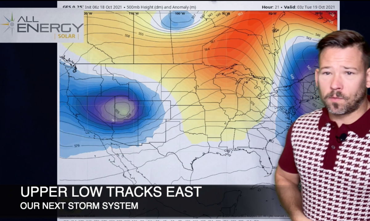 October 18 Weather with Sven Sundgaard: Storm system Wednesday followed ...