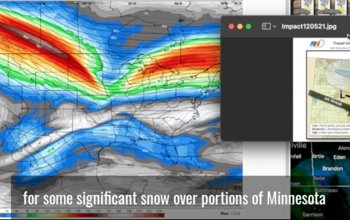 Nov. 30 Novak Weather: System could drop snow Sunday in Minnesota ...