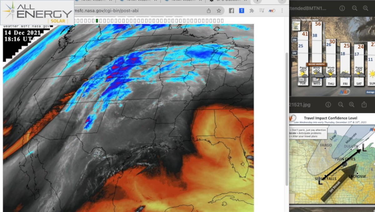 Rare severe storms in December possible in Minnesota; high wind warning ...