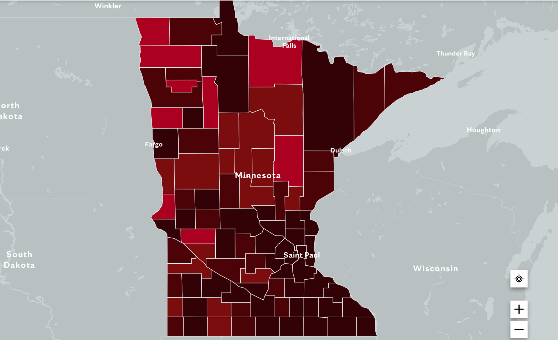Here's where COVID-19 case rates are the highest in Minnesota - Bring ...