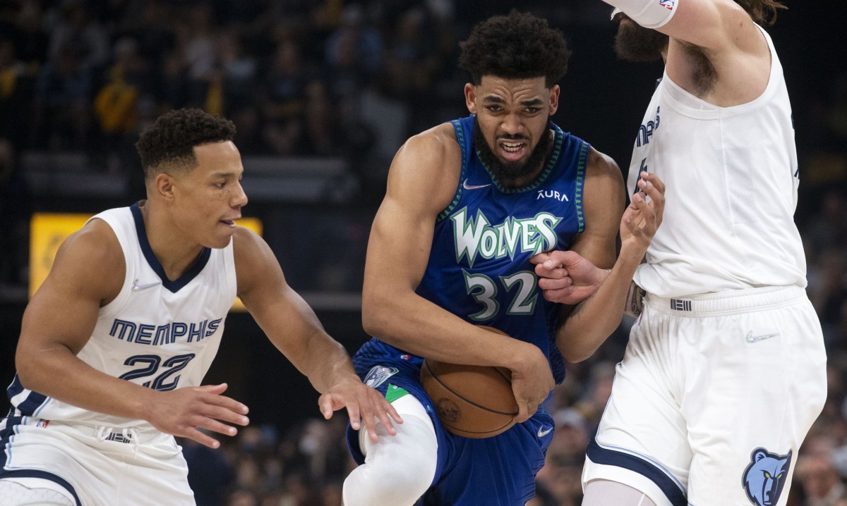 Wolves steal Game 1 in Memphis: Ant, KAT combine for 65 points - Bring ...
