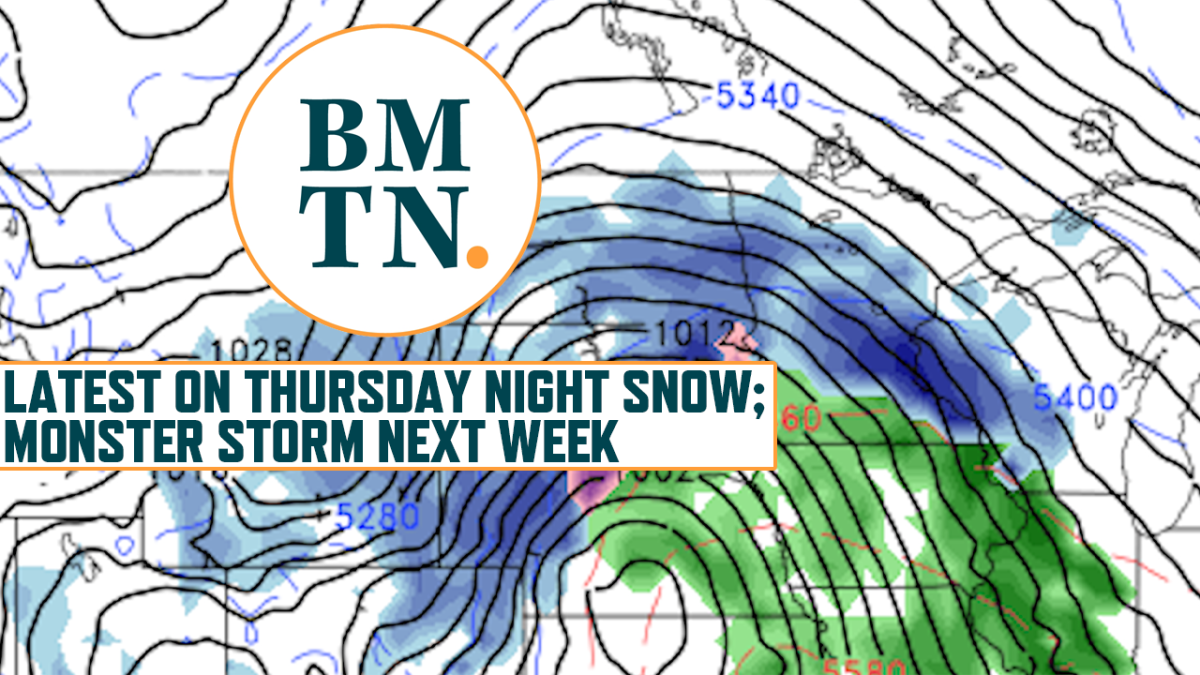 Latest on Thursday night snow | Monster storm next week - Bring Me The News