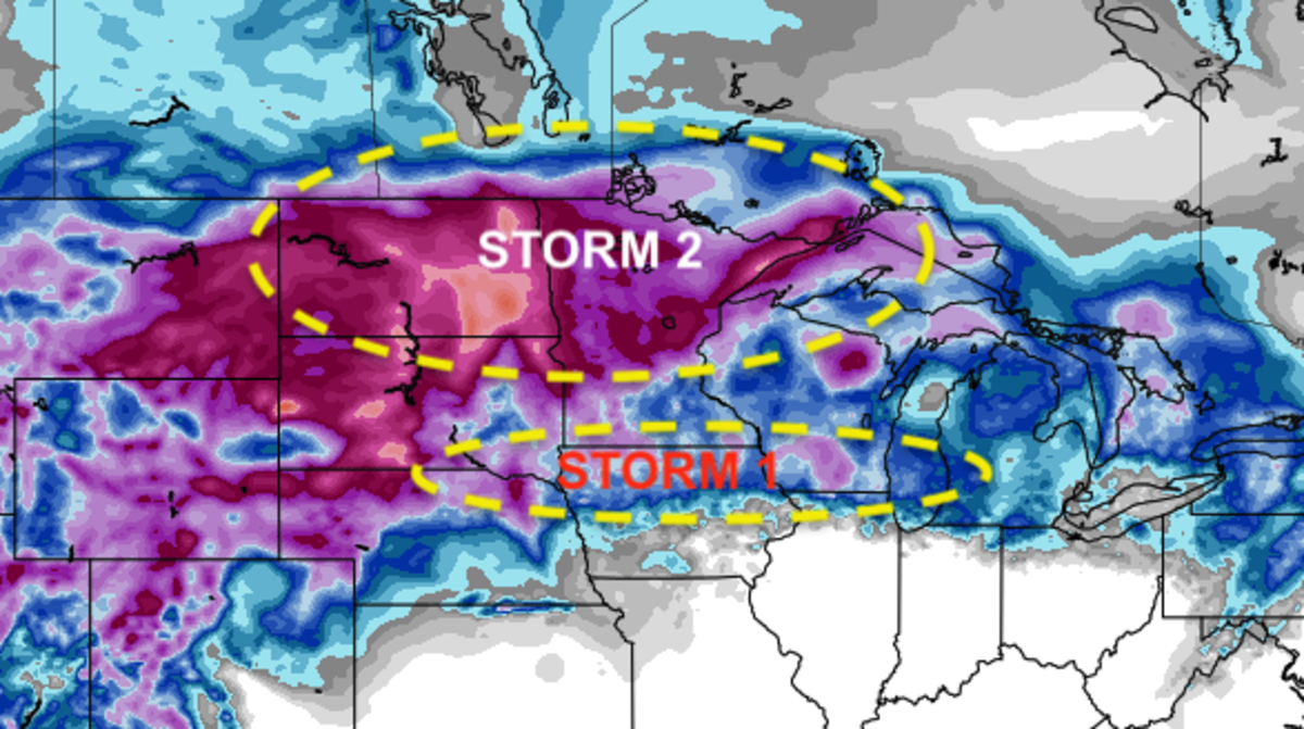 Latest on the 2 snowstorms set to impact Minnesota - Bring Me The News