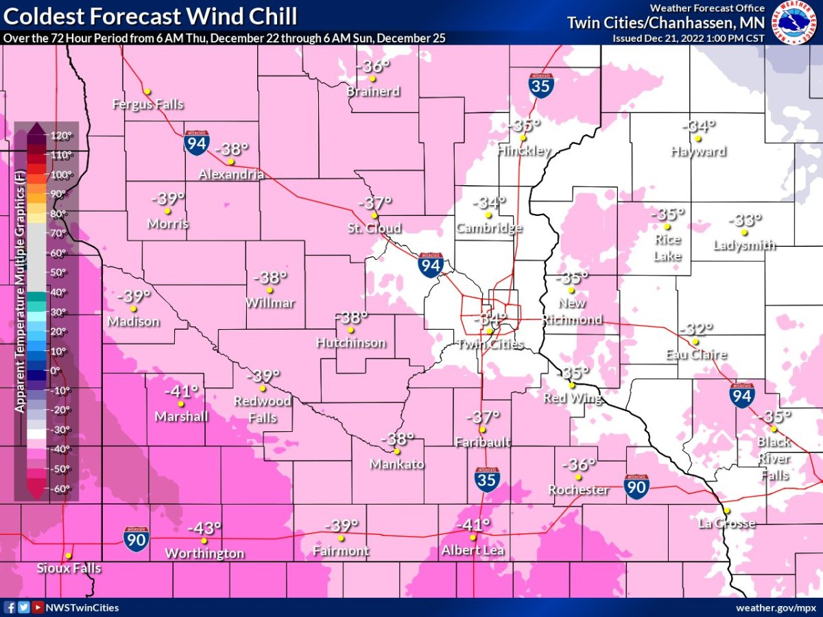 Blizzard warning expands; -25F or worse wind chill to last days - Bring ...