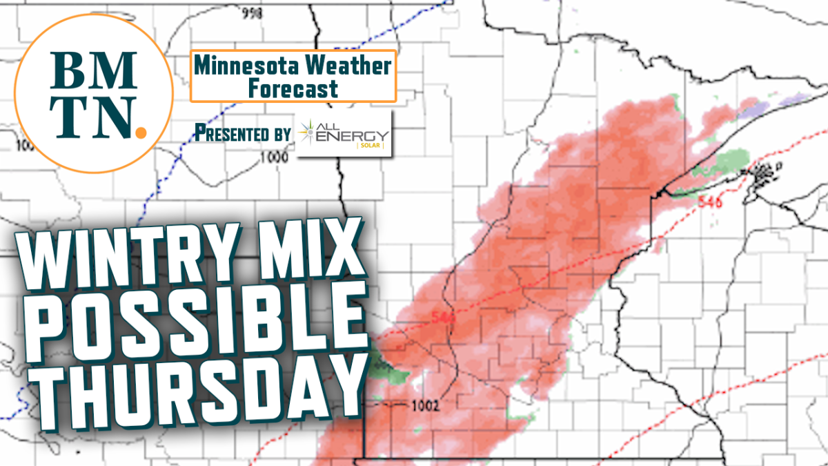 Possible wintry mix Thursday, milder weather sticks around - Bring Me ...
