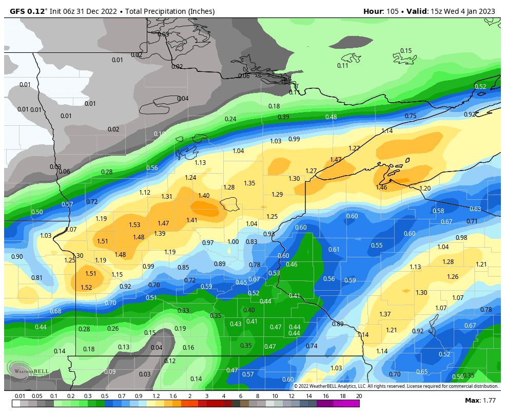 Snowstorm incoming: What the models are showing - Bring Me The News