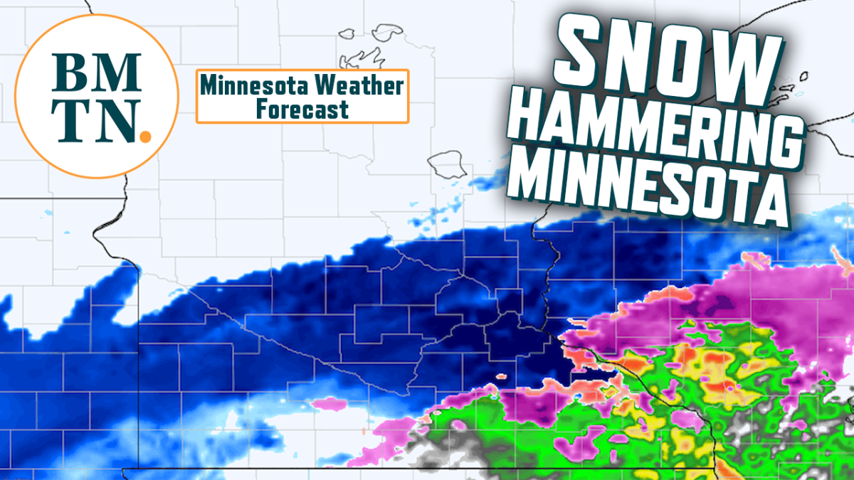 Latest Tuesday, Wednesday forecast as snow hammers Minnesota - Bring Me ...