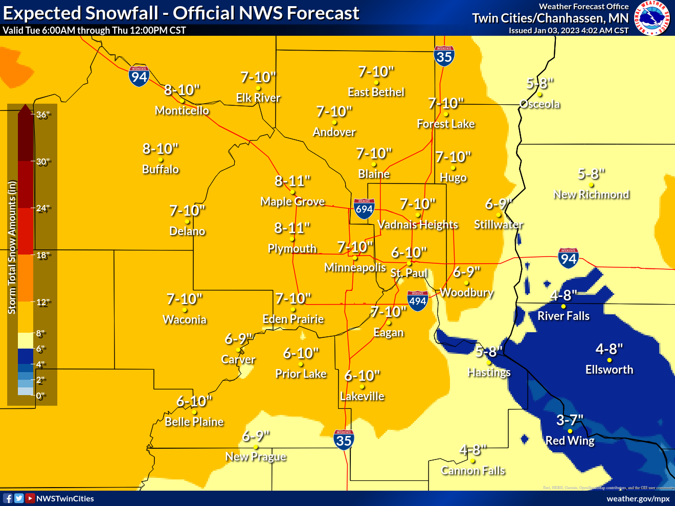 What to expect as snowstorm arrives in full force Tuesday - Bring Me ...