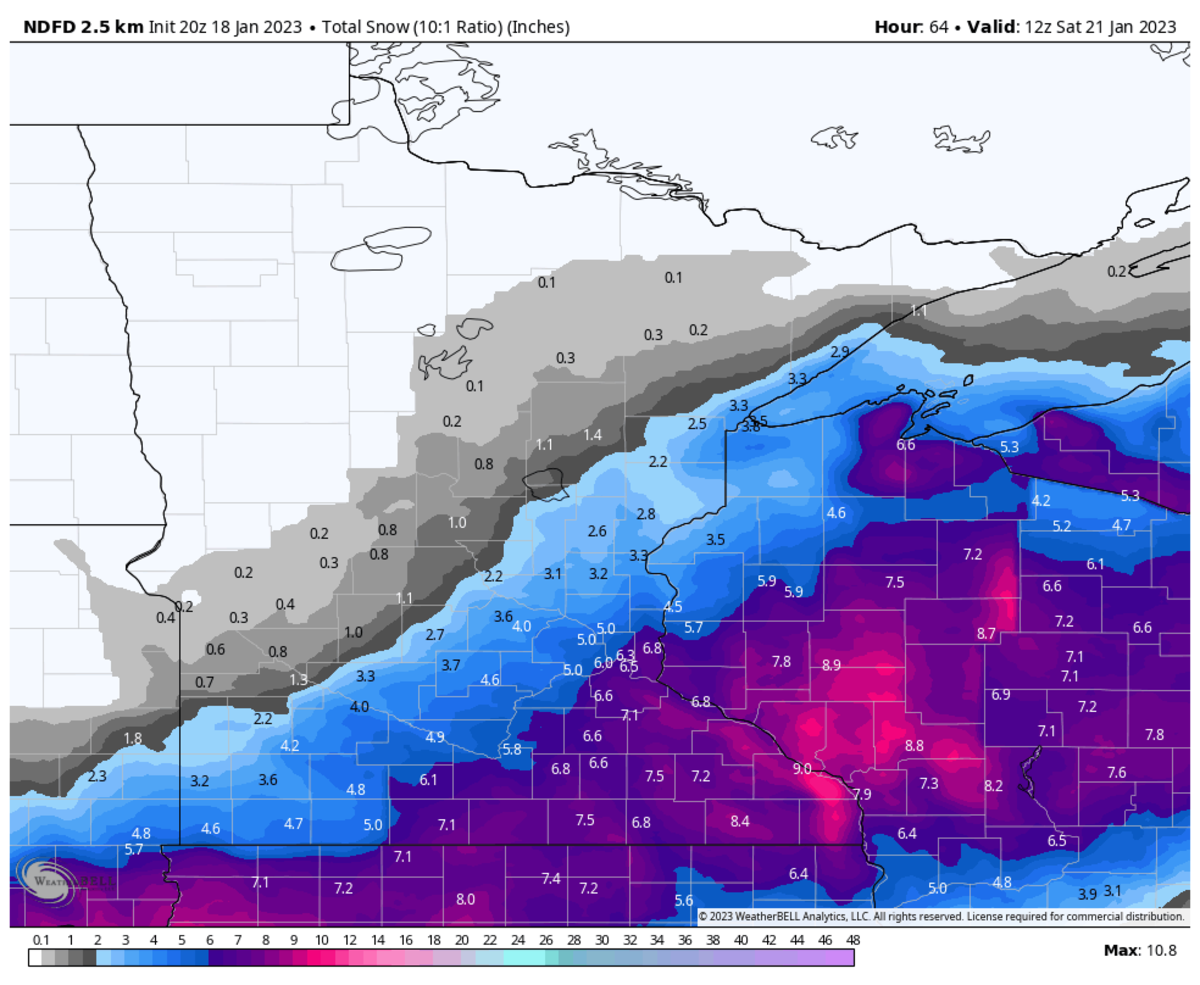 Winter storm warning: Where, how much and what the models show - Bring ...
