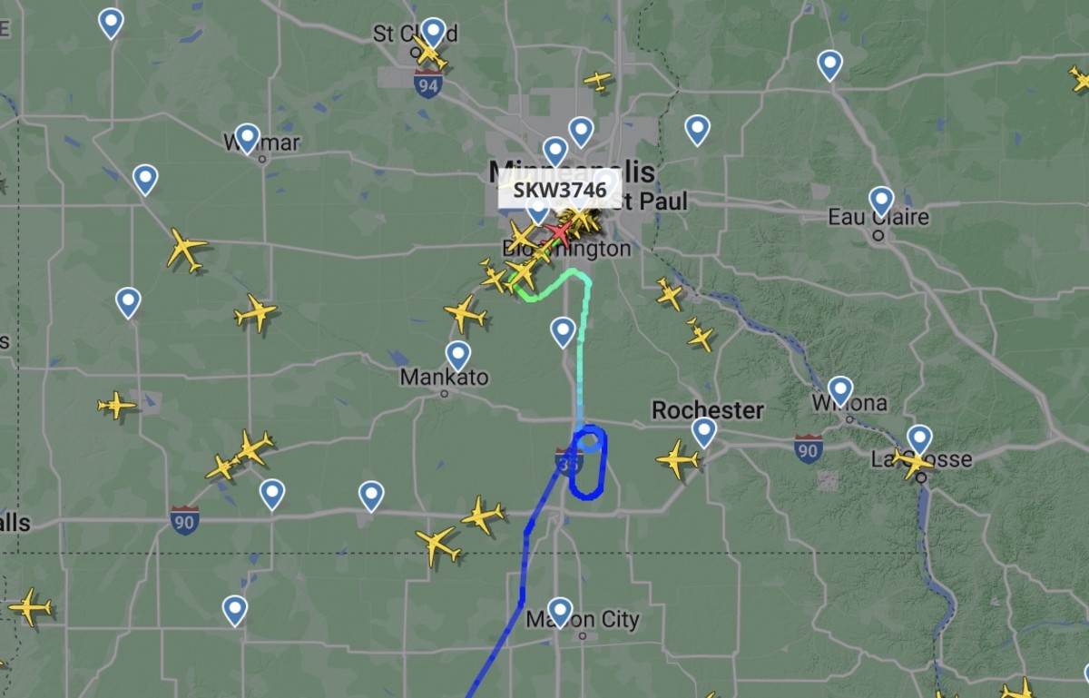 High winds force runway traffic changes at MSP, hundreds of flight ...