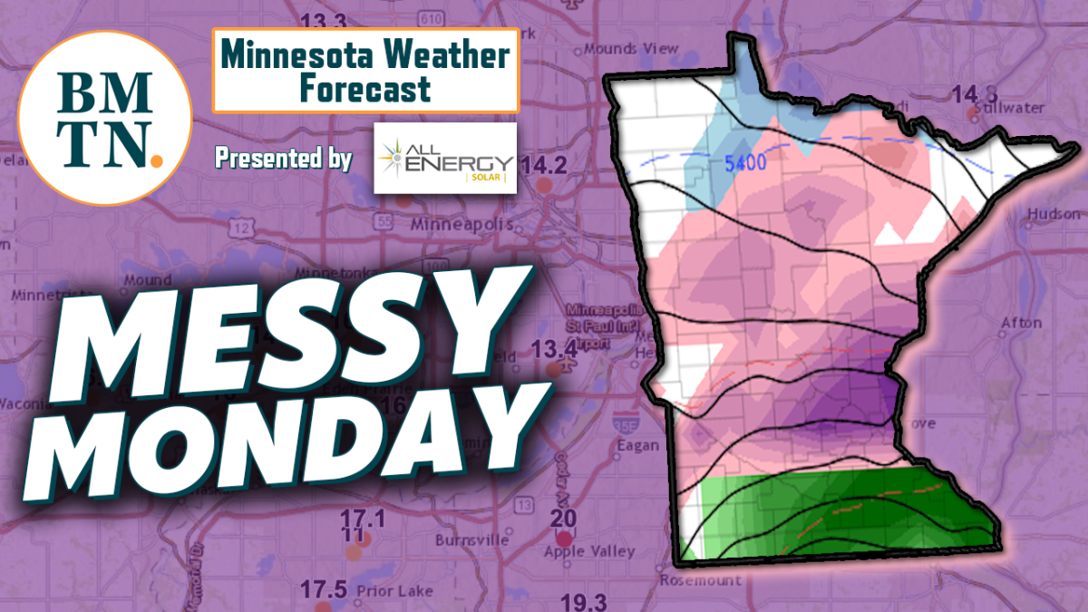 Minnesota weather: Eyes on storm system approaching Monday - Bring Me ...