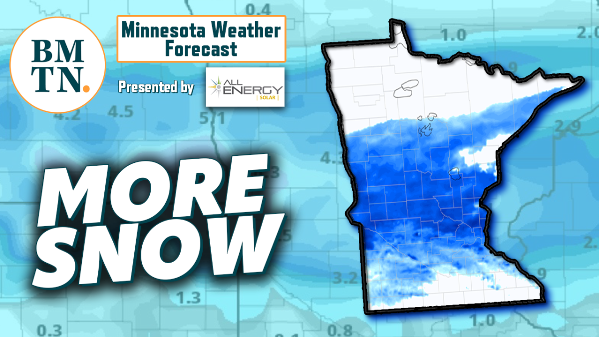 Minnesota weather: More snow late Tuesday - Bring Me The News