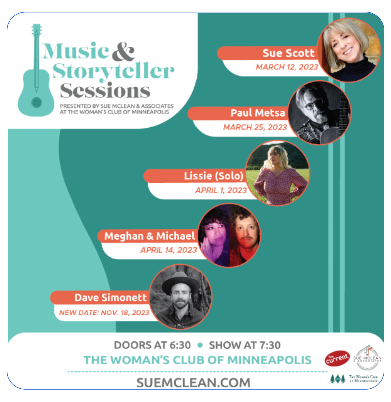 SMA presents the 2023 Music & Storyteller Sessions Series - Bring Me ...