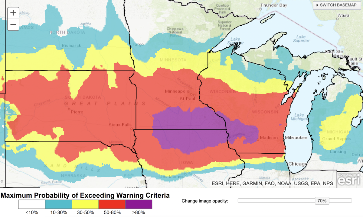 Minnesota weather: Winter storm watch ahead of Thursday-Friday ...