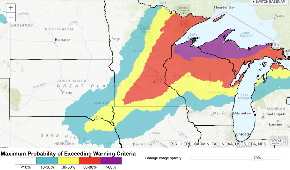 Winter storm watch: Heavy snow targeting Mankato, Twin Cities, St ...