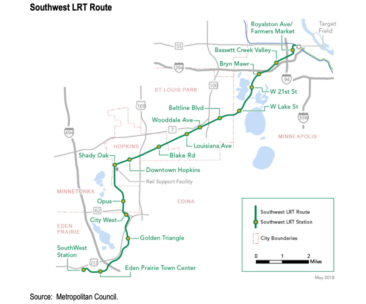 Issues piling up in auditor's report on Southwest Light Rail project ...