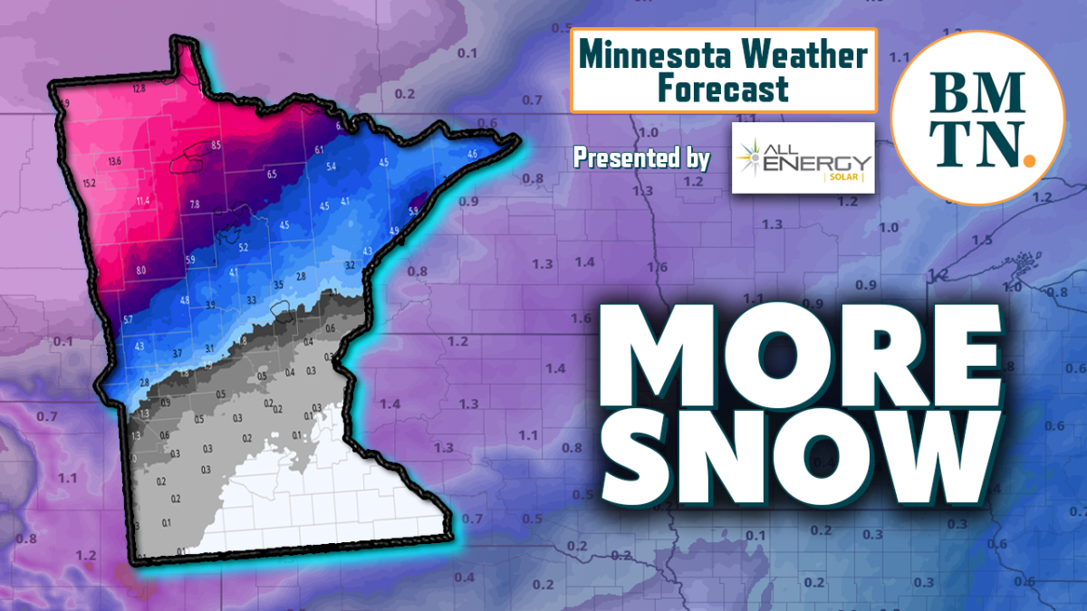 Minnesota weather: Another snow storm impacts NW MN - Bring Me The News