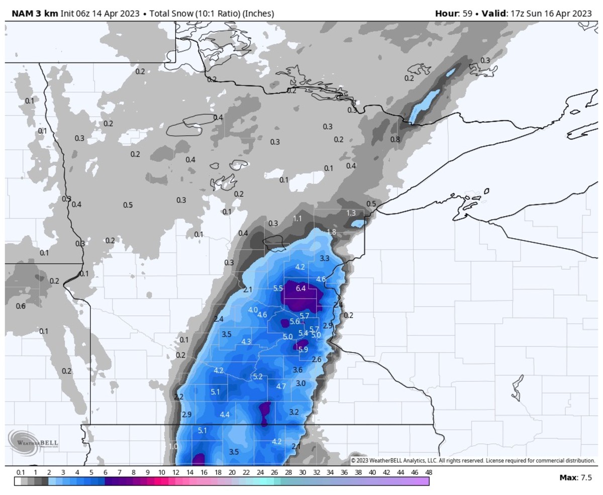 Snowy Sunday morning surprise possible for some Minnesotans - Bring Me ...