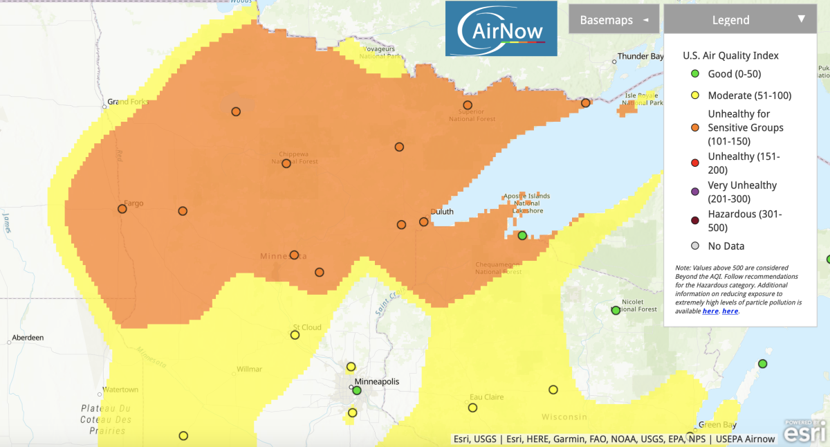 As air quality alerts are issued, could we see a repeat of the smoky ...