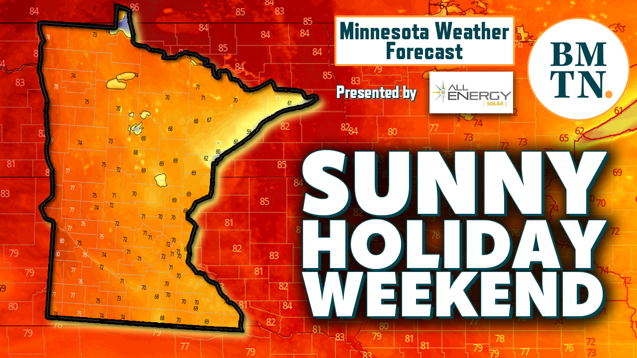 Minnesota weather: Sunshine and warmth dominate through weekend - Bring ...