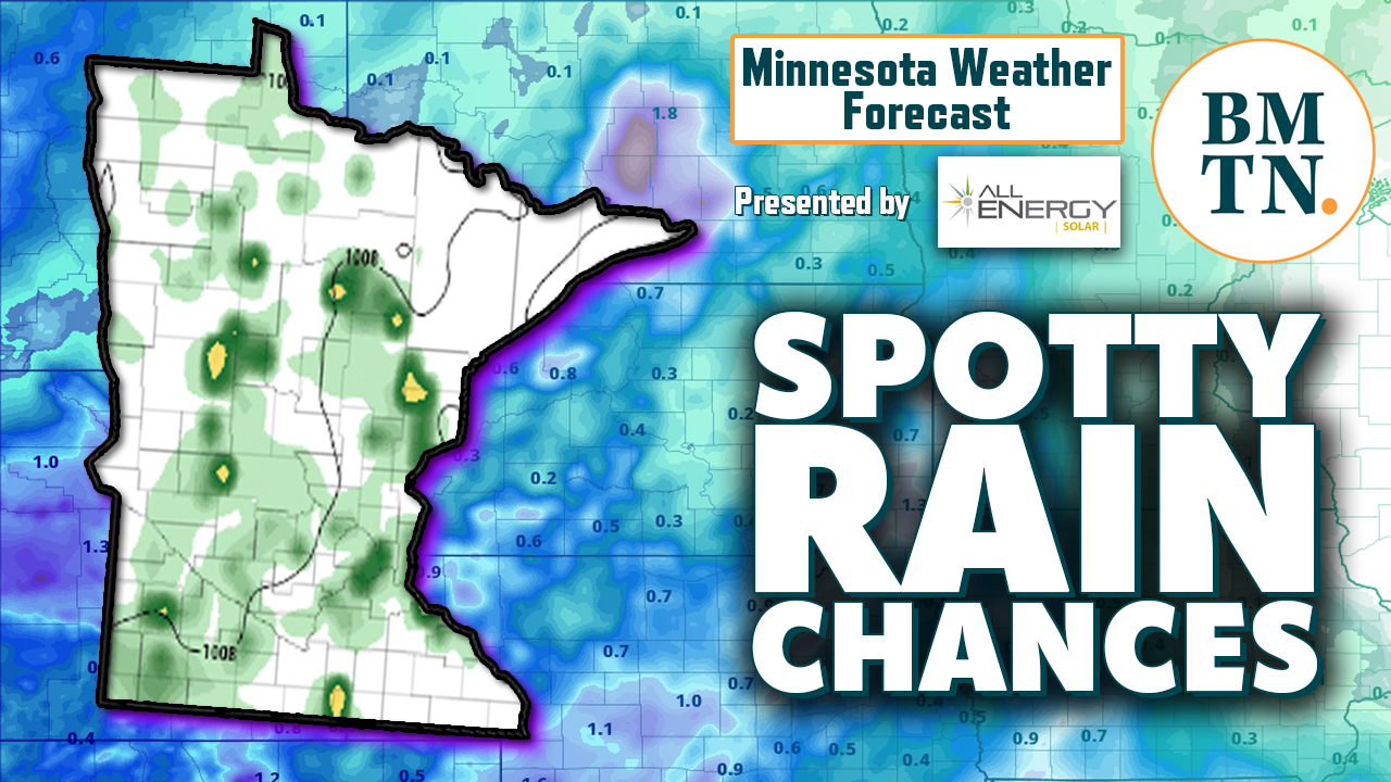 Minnesota weather: Air quality improving, spotty weekend rain - Bring ...