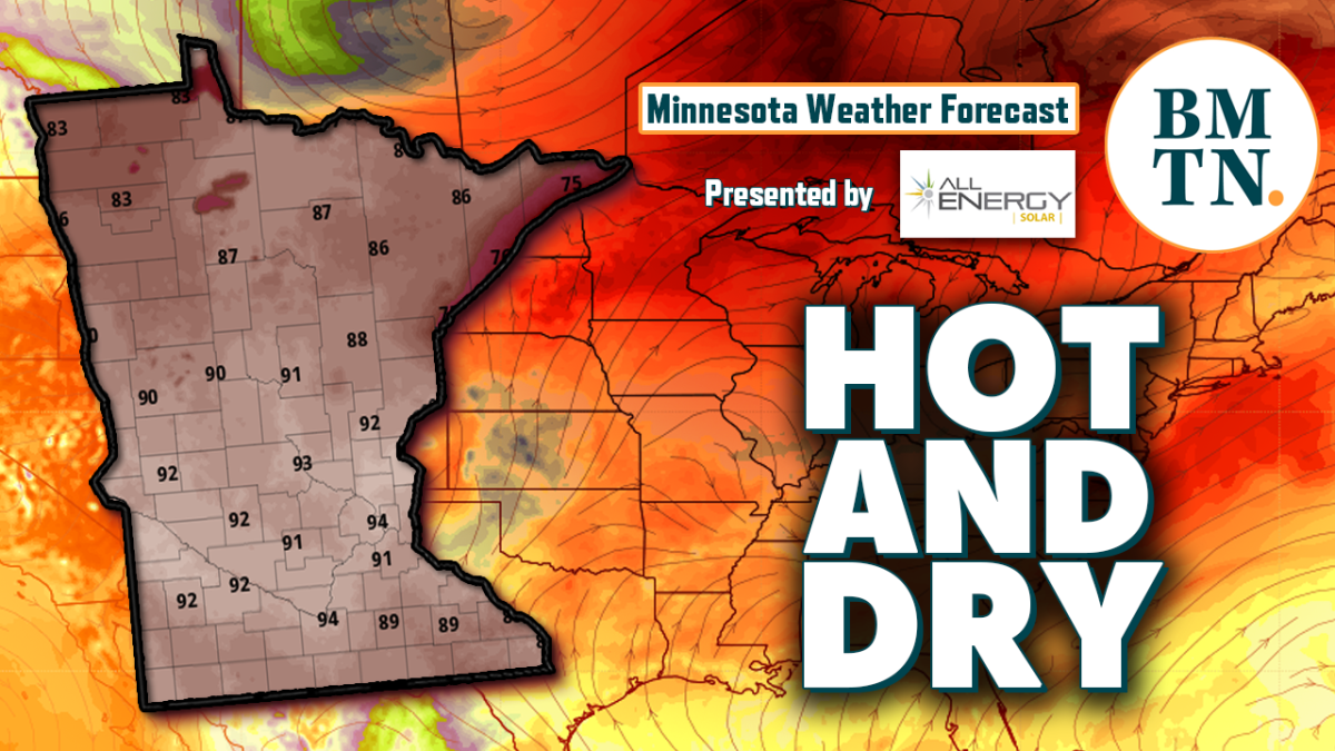Minnesota weather: Isolated storms Thursday; weekend hot and dry ... Minnesota weather: Isolated storms Thursday; weekend hot and dry ...