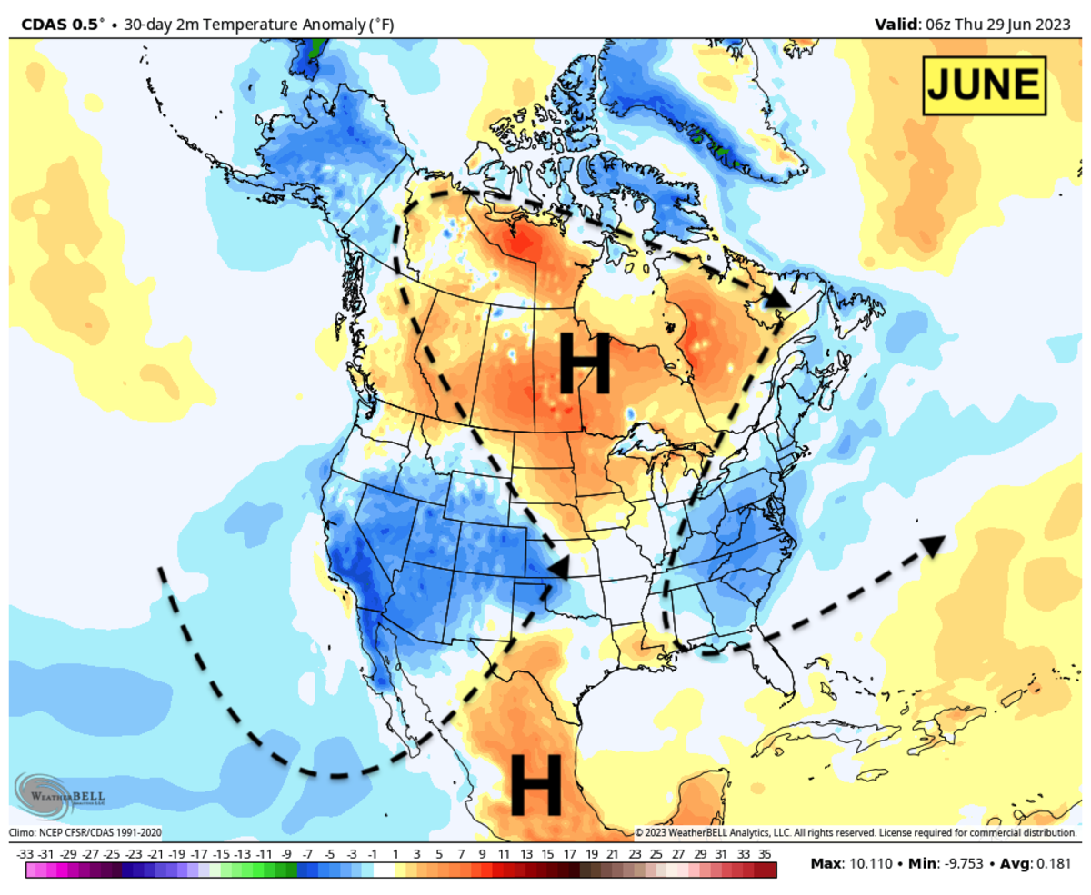 3rd hottest June helps drought hang on despite recent rains - Bring Me ...