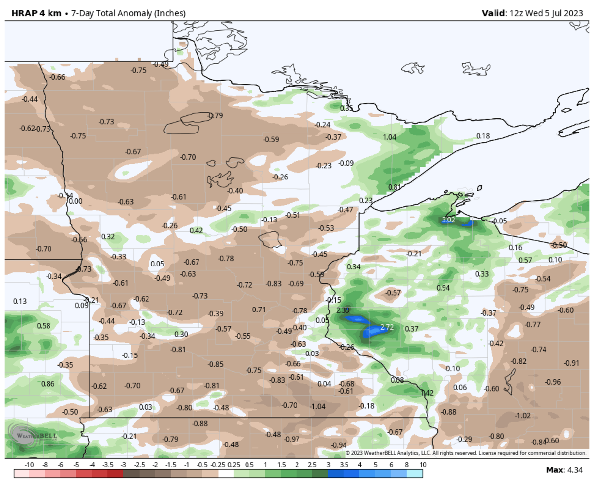For the first time this year, most of Minnesota now in drought - Bring ...
