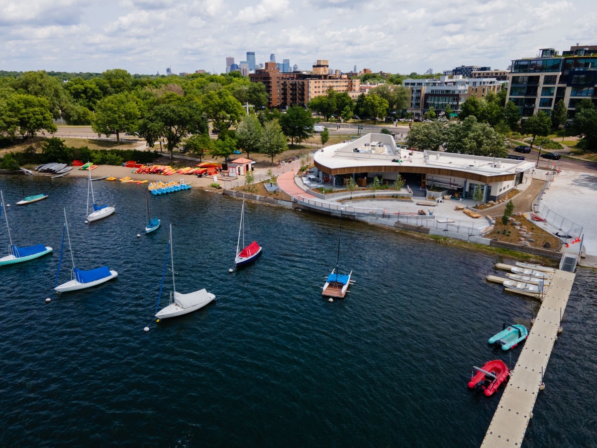 Opening date set for new Bde Maka Ska pavilion - Bring Me The News