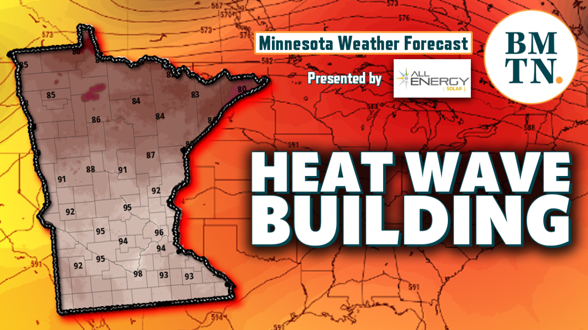 Minnesota weather: Heat wave building for next week - Bring Me The News