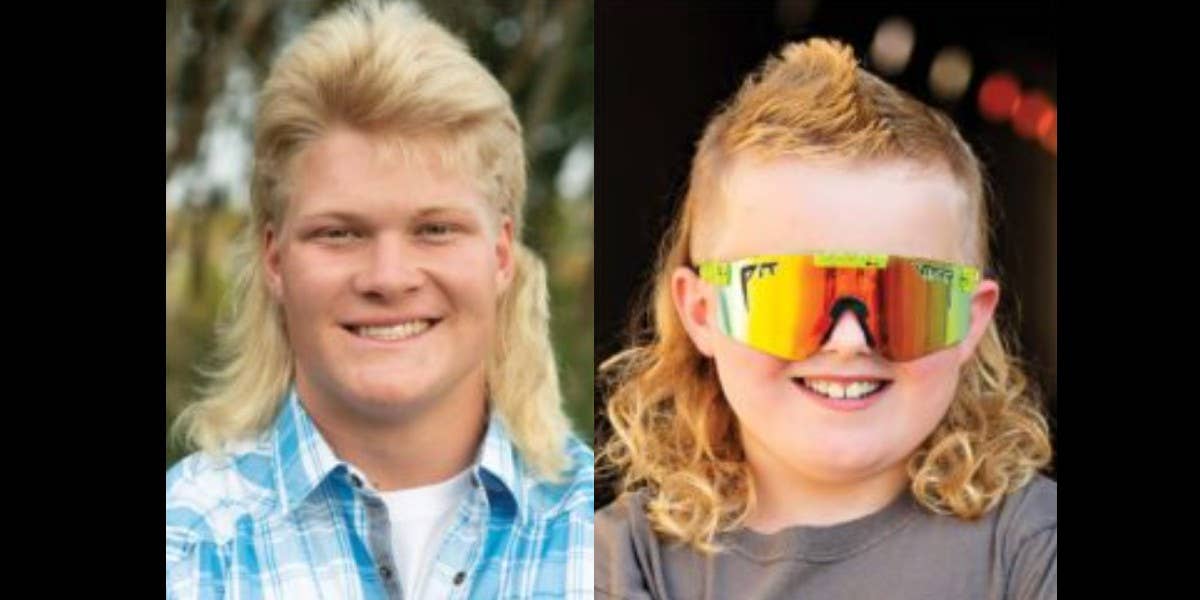 2 Wisconsin kids take home USA Mullet Championship titles - Bring Me ...