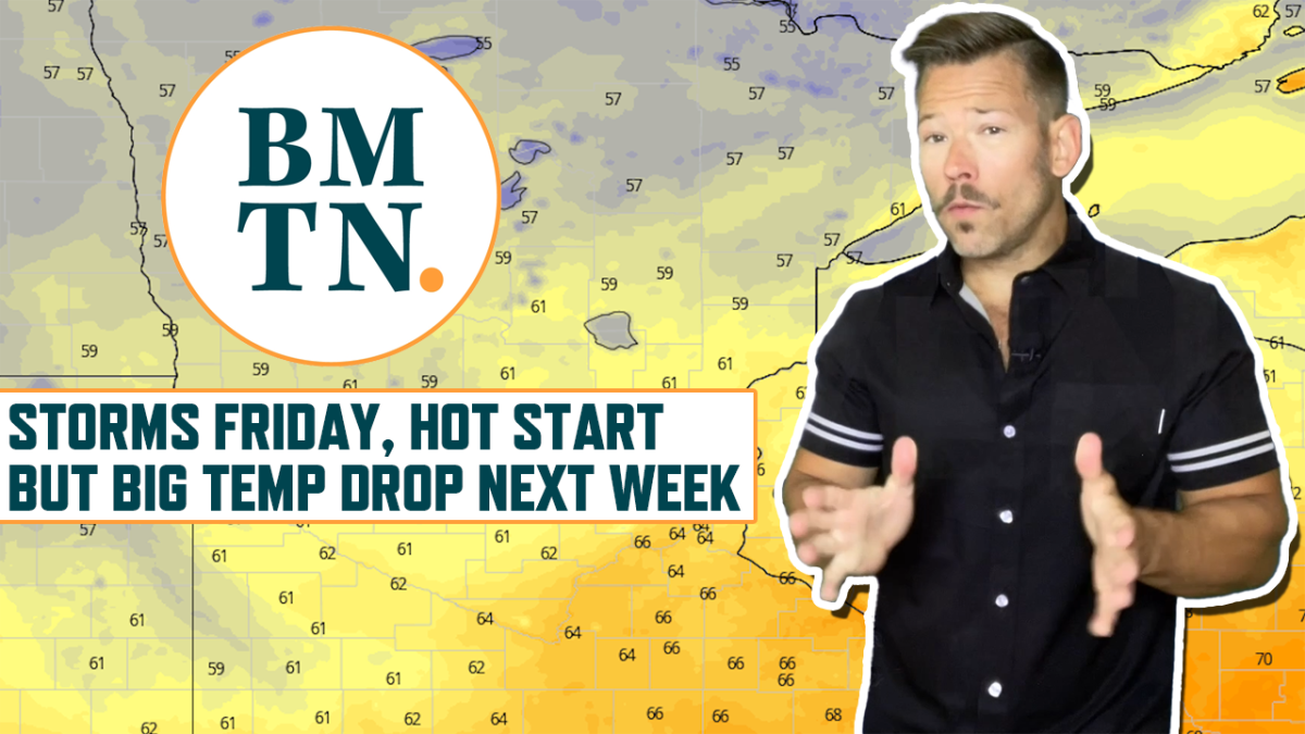 Rain, storms through Saturday | Big temp changes next week - Bring Me ...