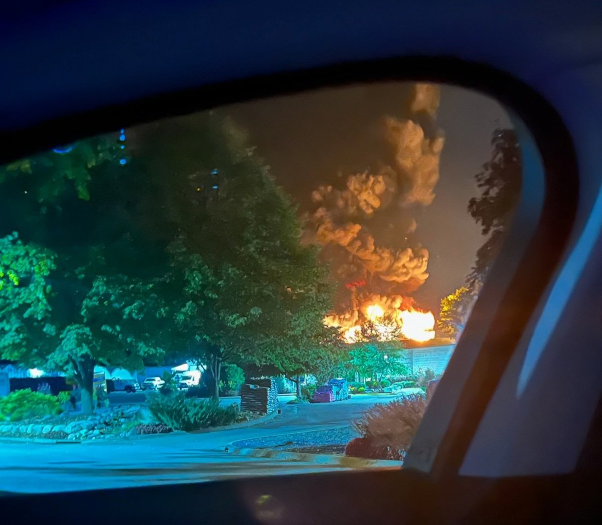 Destructive fire at Maple Grove greenhouse and nursery - Bring Me The News