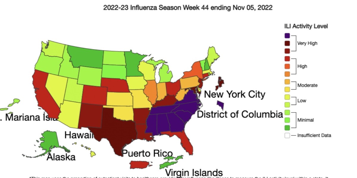 Another big spike in hospitalizations as Minnesota's flu season worsens ...
