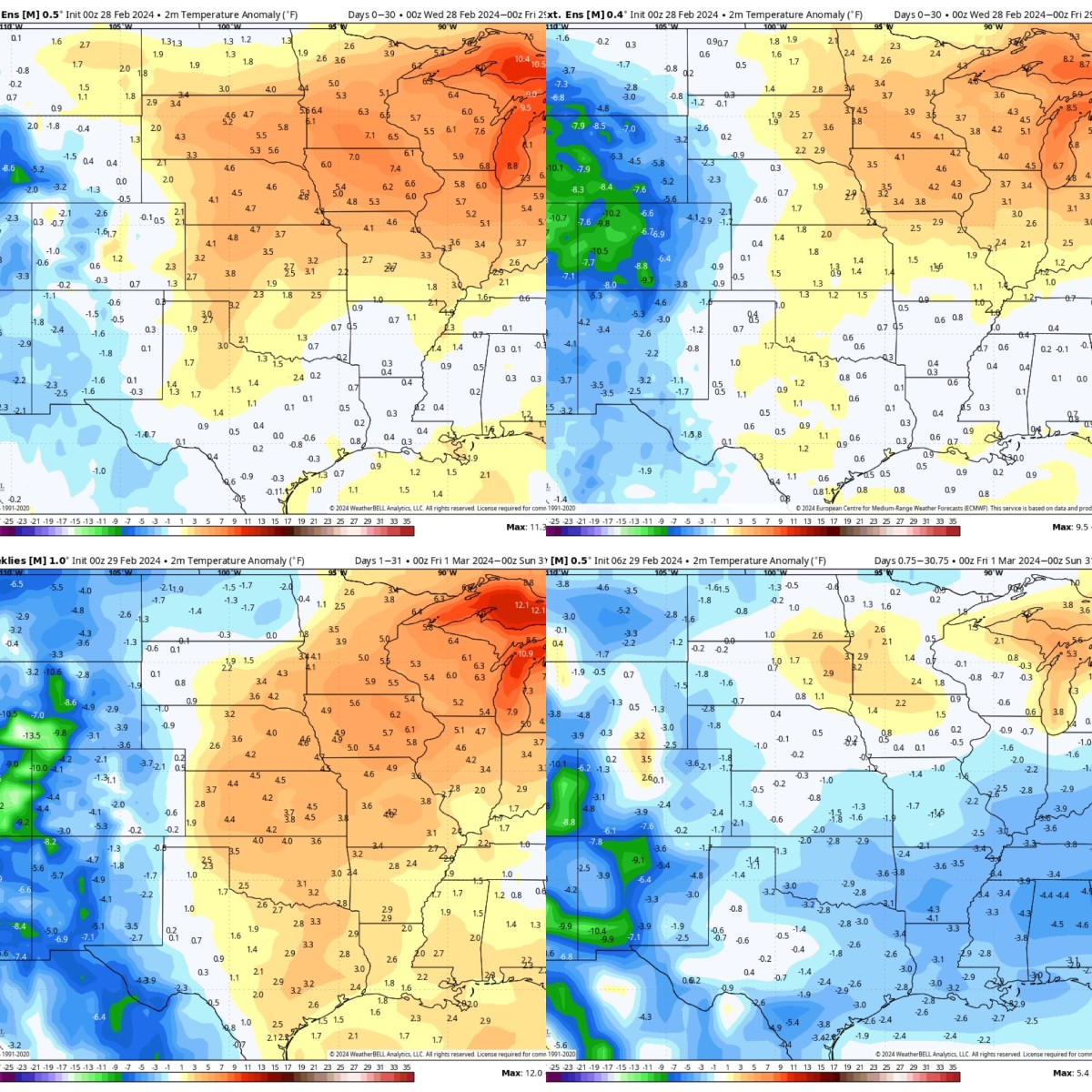 Minnesota's March and spring weather outlook: More of the same? - Bring ...