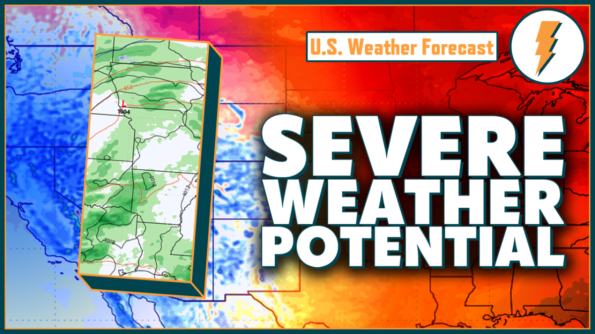 Midweek severe weather risk for Central U.S. - Bring Me The News