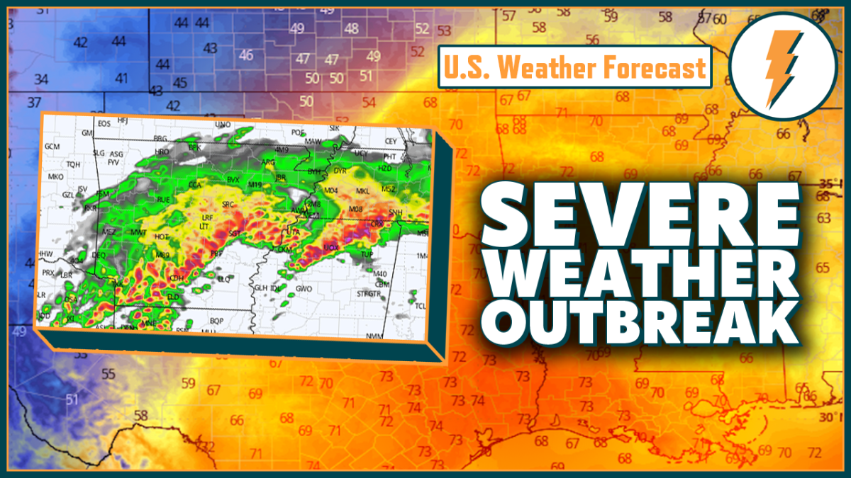 Big severe weather outbreak in Oklahoma to Arkansas - Bring Me The News