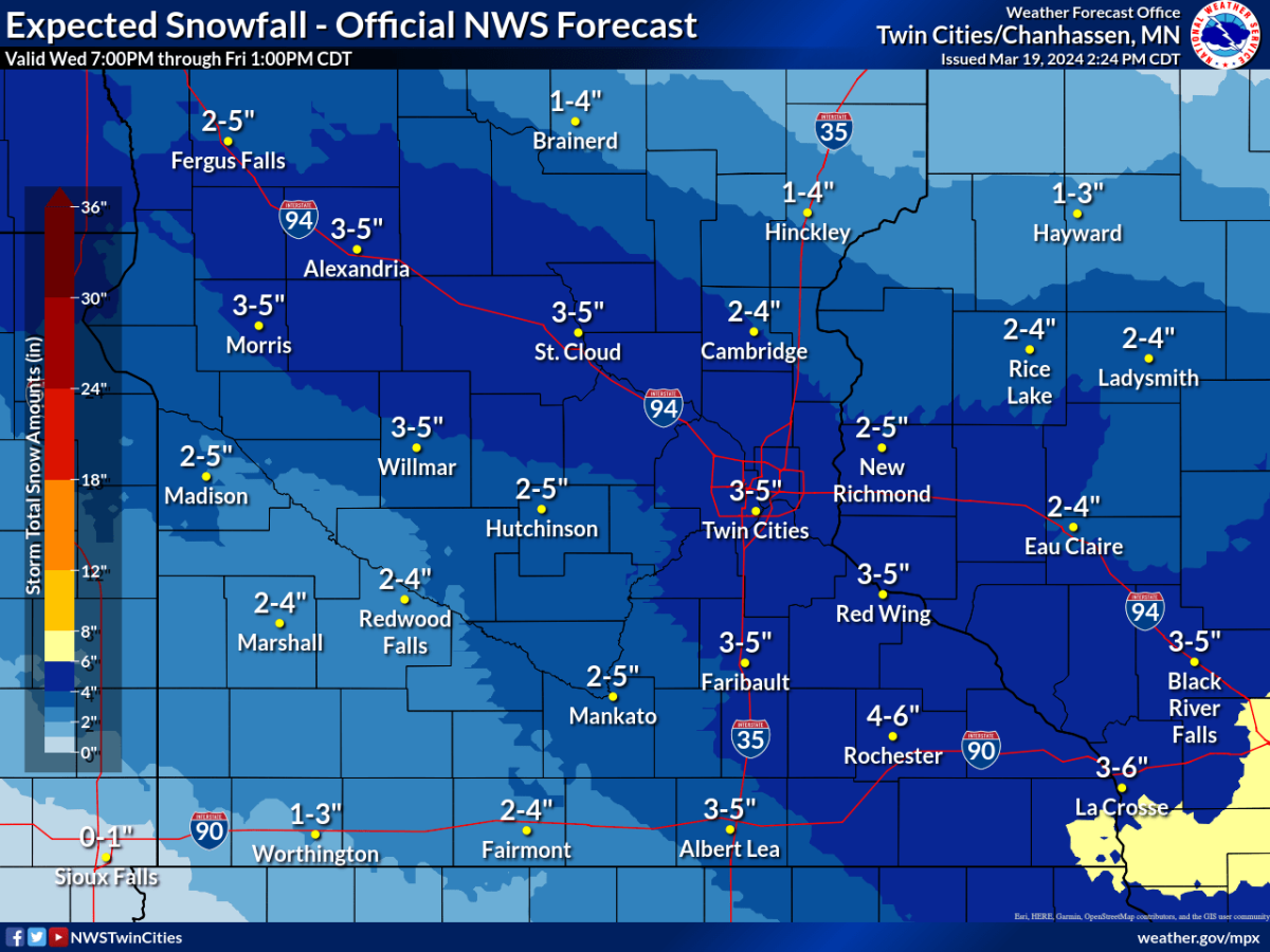 Plowable snow still on track for Minnesota, including Twin Cities ...