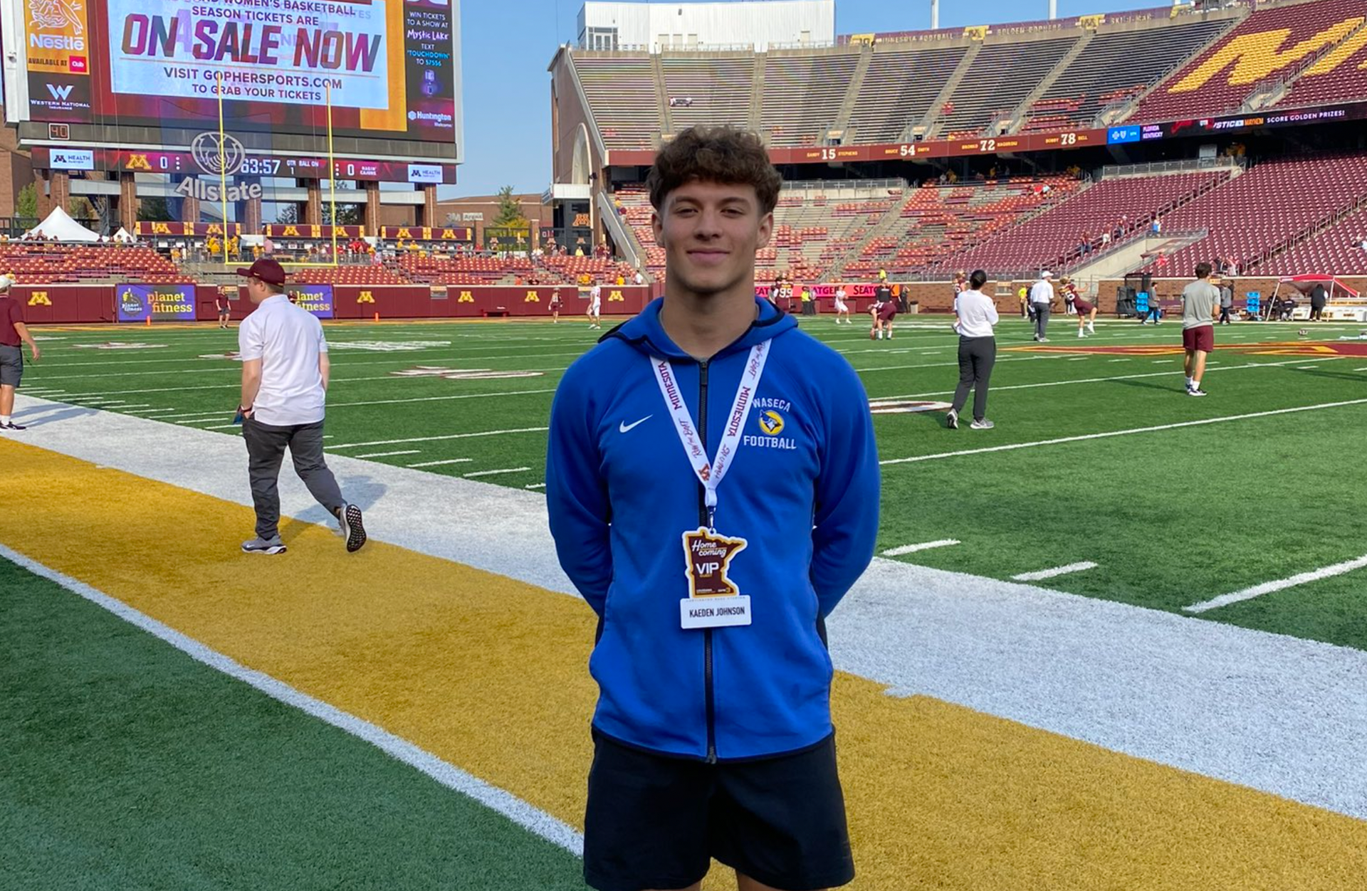 Gophers receive commitment from local speedster Kaeden Johnson - Bring ...