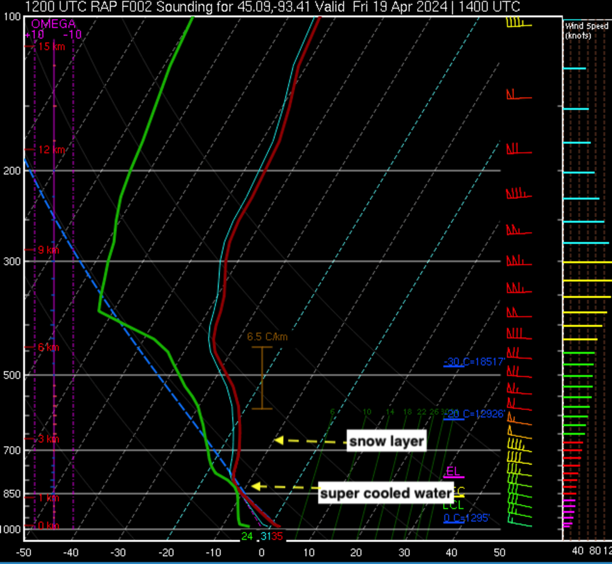 Yes, that was graupel falling in the Twin Cities on Friday morning ...