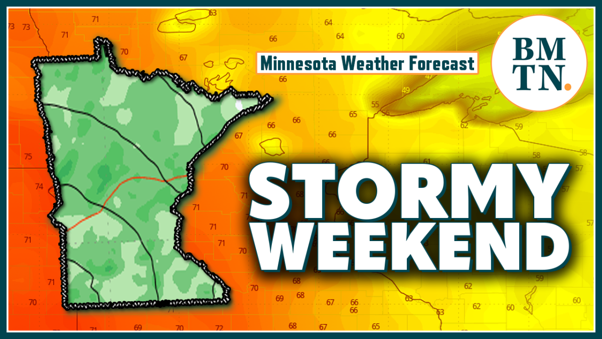Stormy weekend starting Friday in Minnesota - Bring Me The News