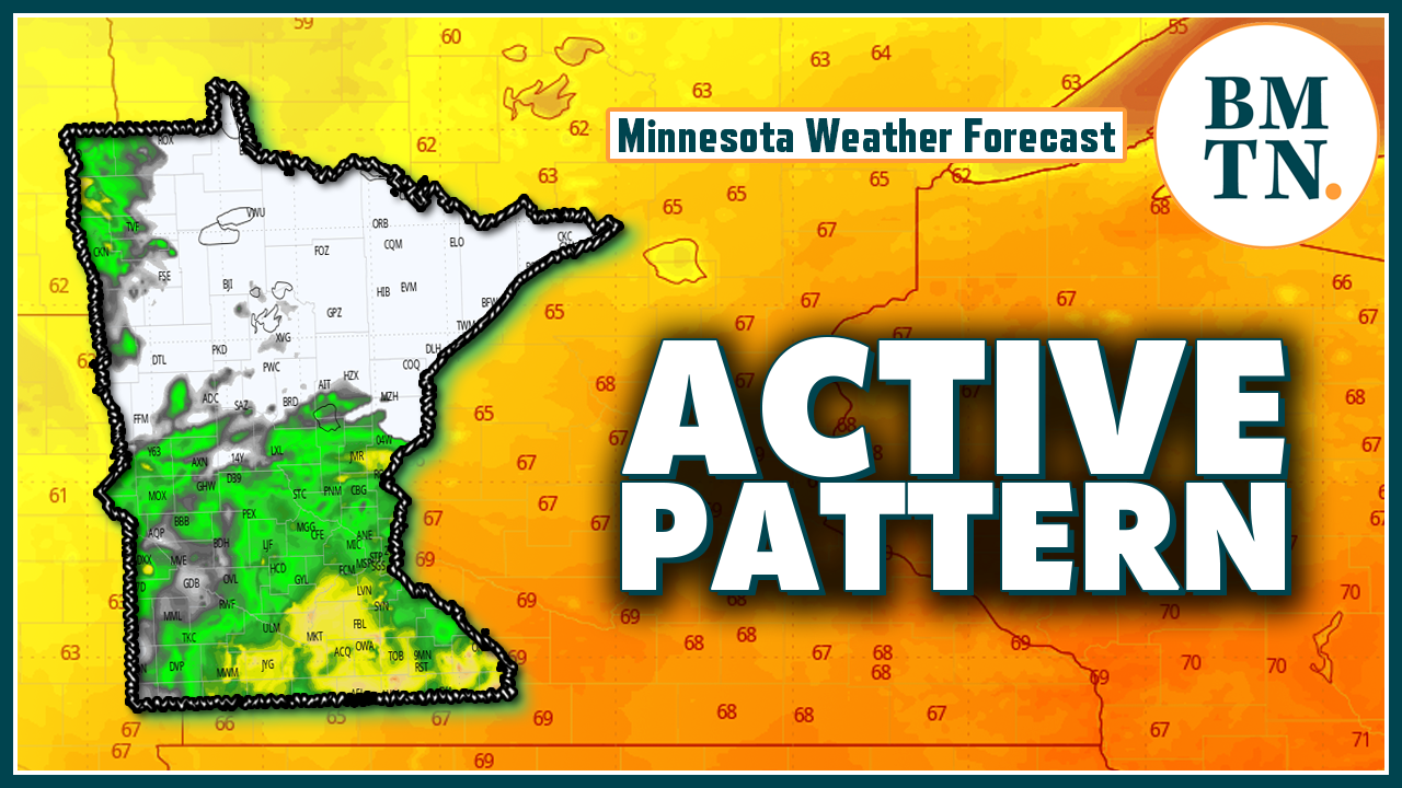 Active pattern brings more rain to Minnesota Thursday - Bring Me The News