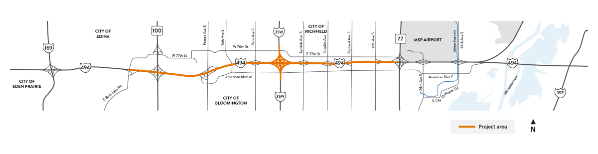 I-494 and Hwy 100 interchange ramp closures begin Wednesday - Bring Me ...