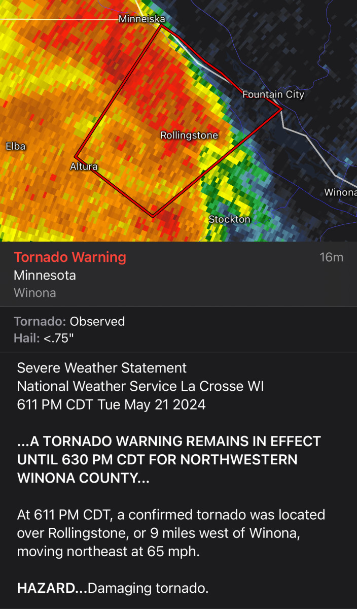 Live storm updates: Rare 'Particularly Dangerous Situation' tornado ...