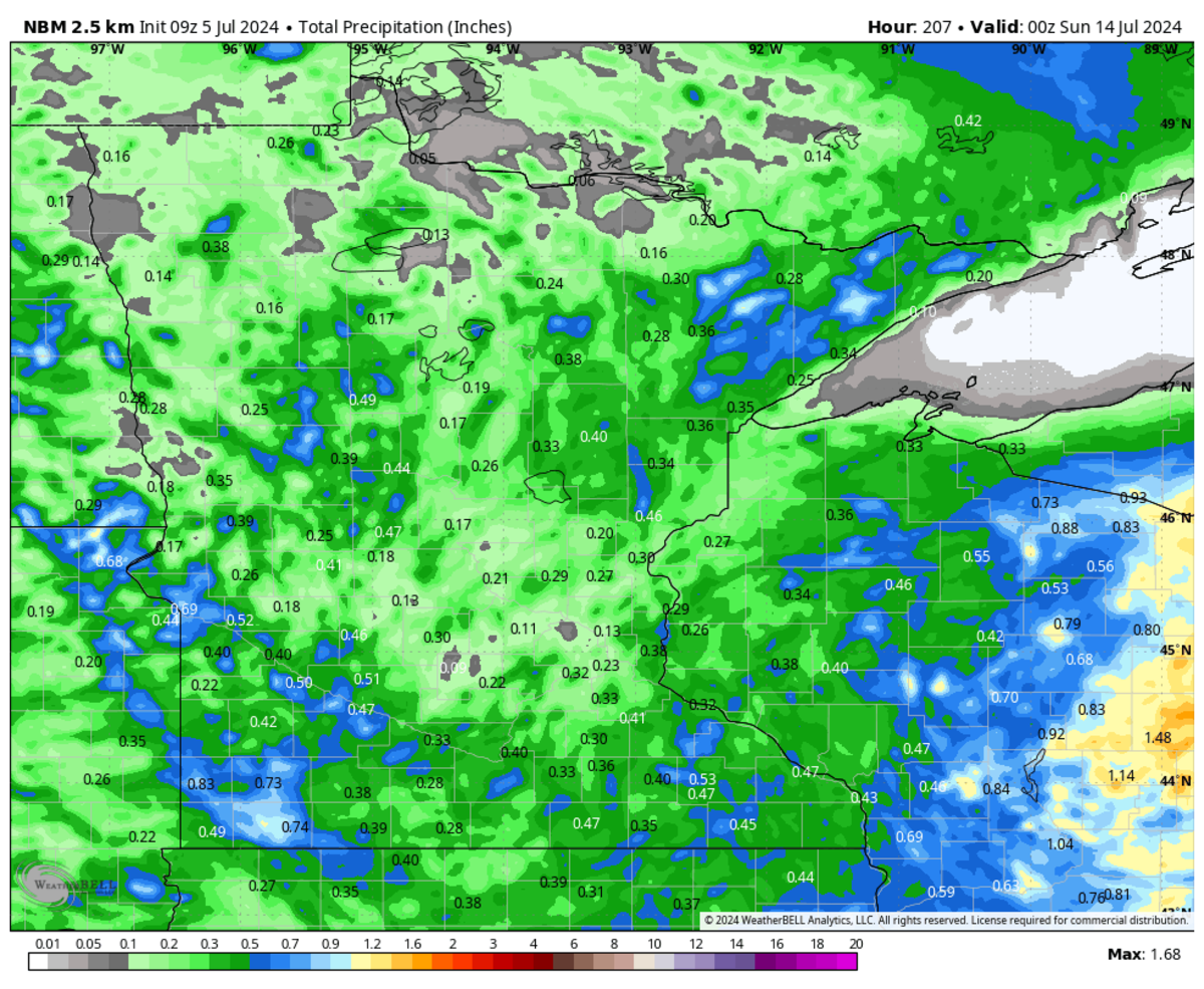 Is Minnesota turning the corner on its wet weather? - Bring Me The News